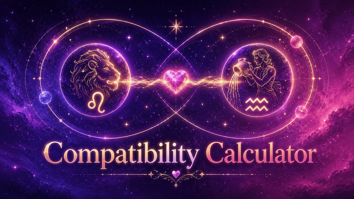 Zodiac Compatibility Calculator: Free Love Match Score Tool | Buzzjolty